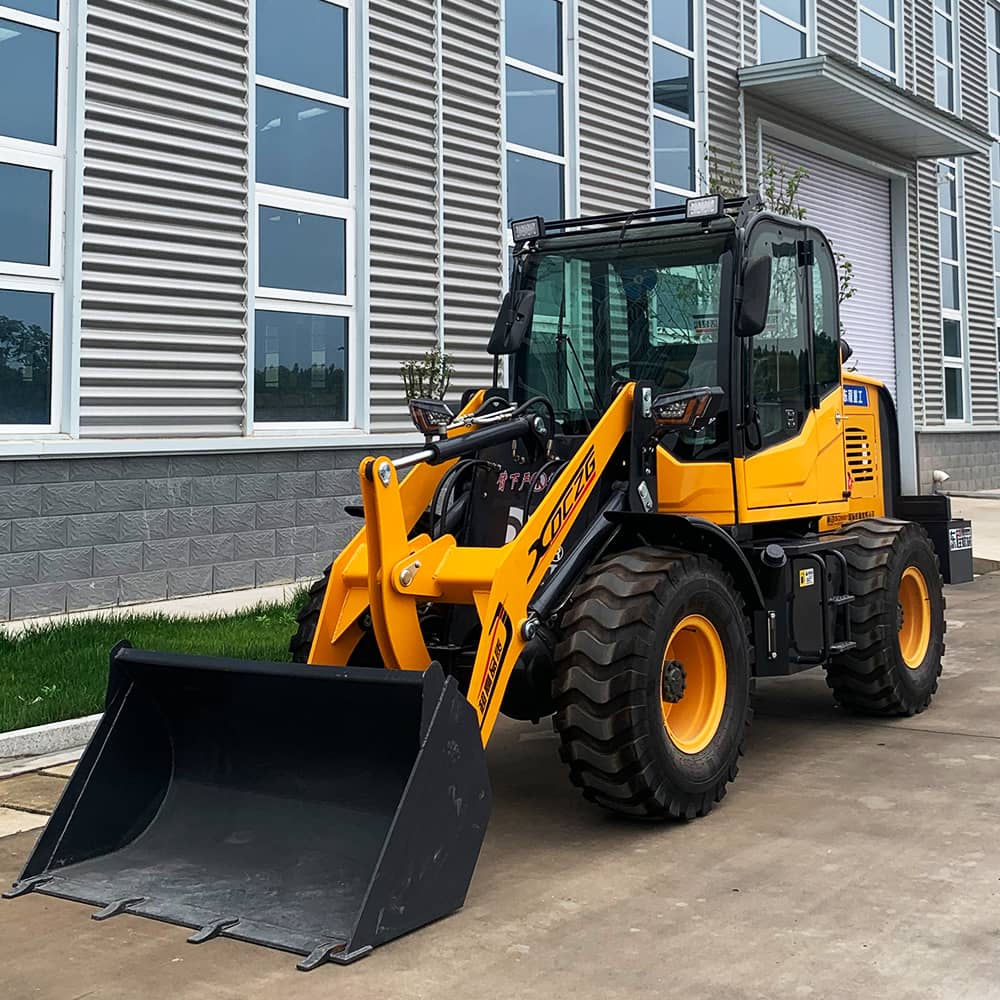 1.6Ton 4WD Loaders in Snow Removal Ensuring Safe Access China Factory ...